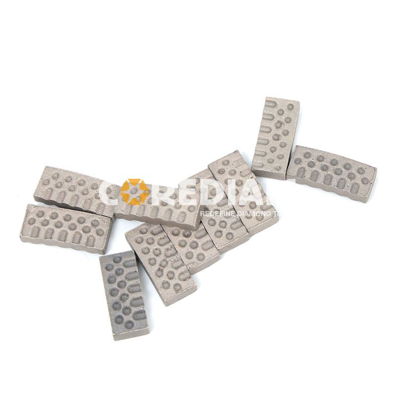 Different Types of Segments and Crowns for Diamond Core Bits