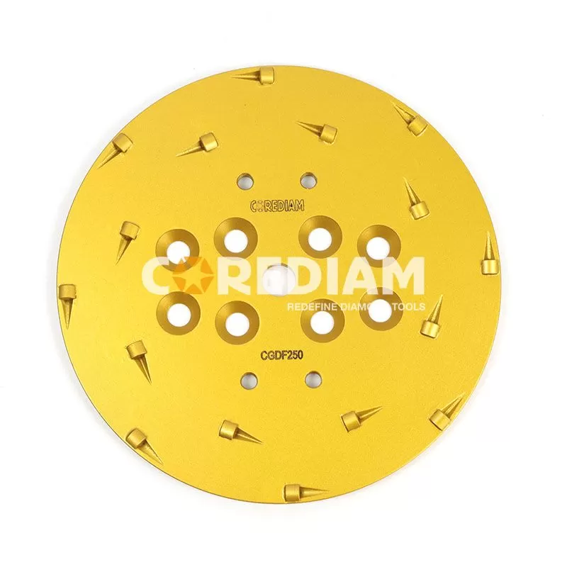 Custom 250mm Diamond PCD grinding wheel/arrow segment grinding disc