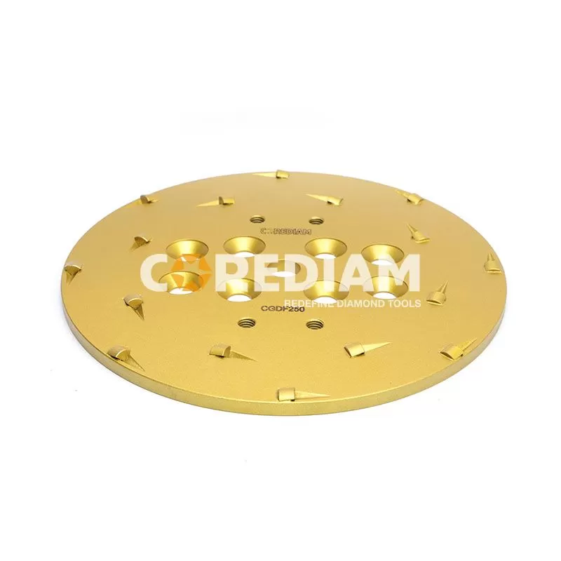 Custom 250mm Diamond PCD grinding wheel/arrow segment grinding disc