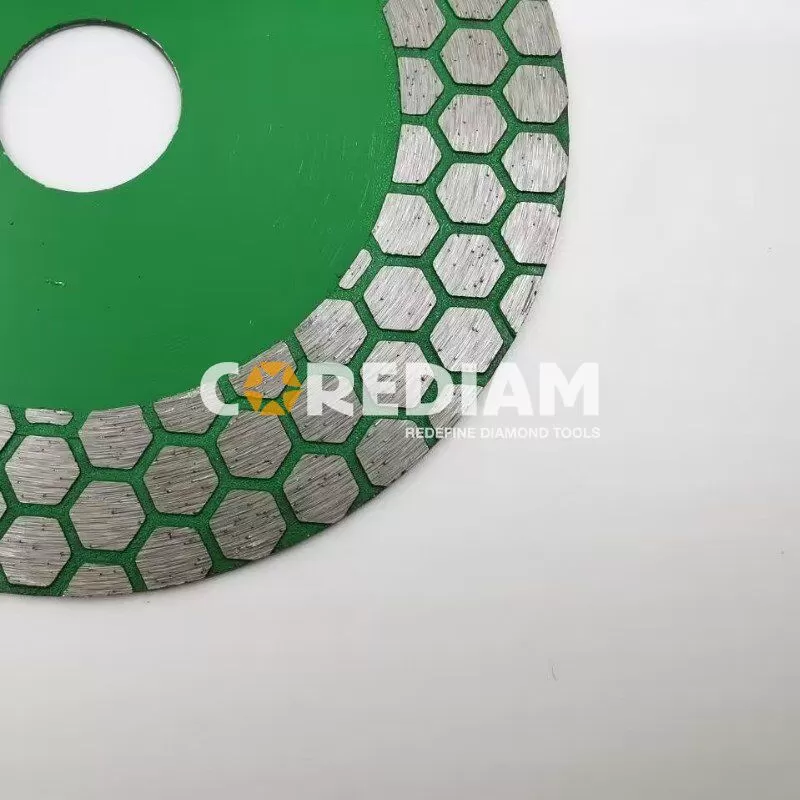 Custom Super Thin Tile Blade With Mesh Segment