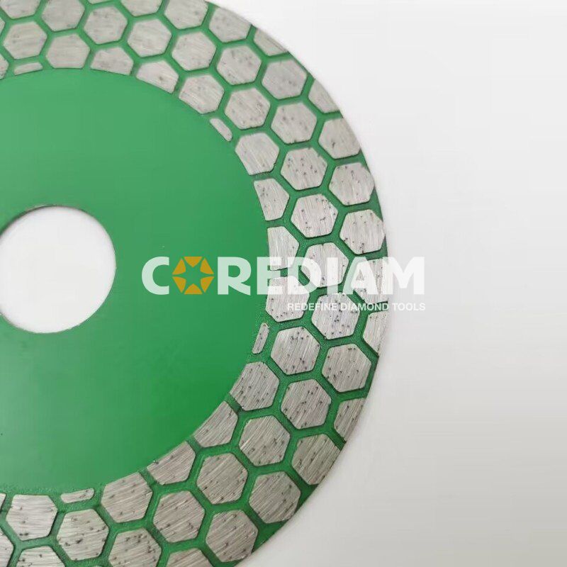 Custom Super Thin Tile Blade With Mesh Segment