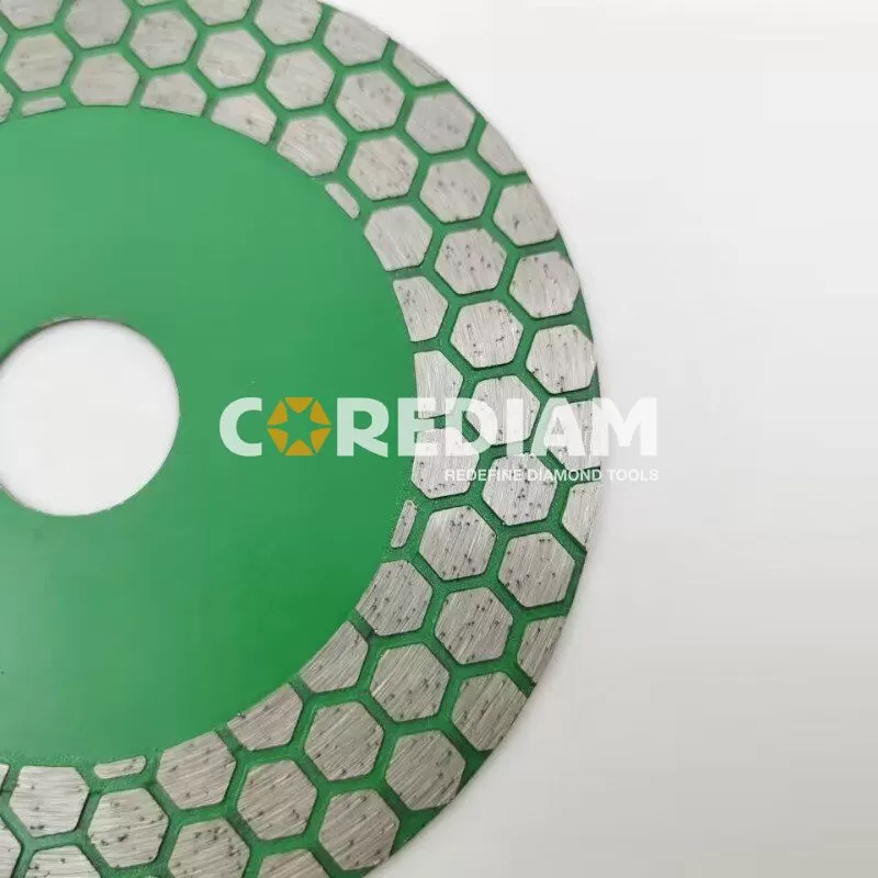 Custom Super Thin Tile Blade With Mesh Segment