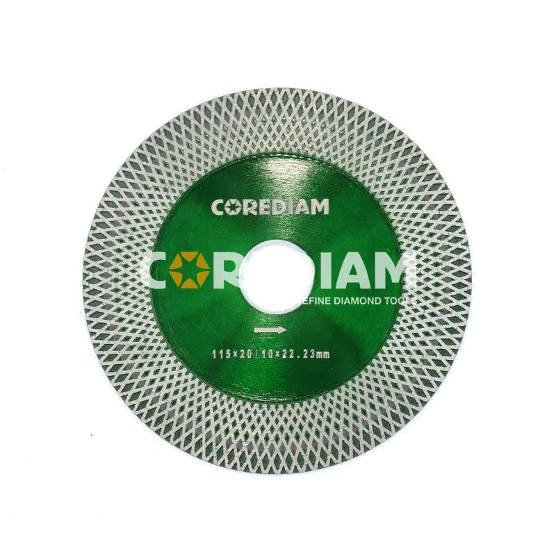 Custom Super Thin Tile Blade With Mesh Segment