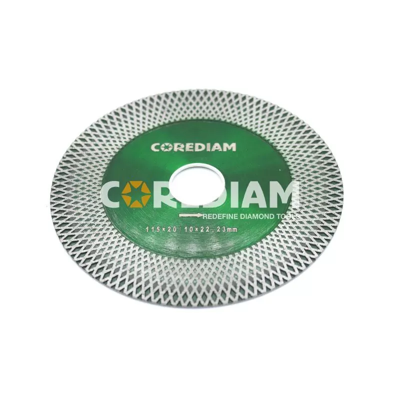 Custom Super Thin Tile Blade With Mesh Segment