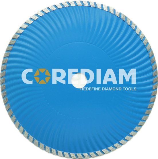 Sintered hot-pressed Wave Turbo blade