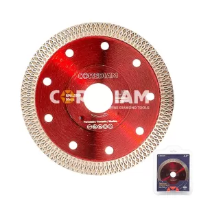 Custom Super Thin Tile Blade With Mesh Segment