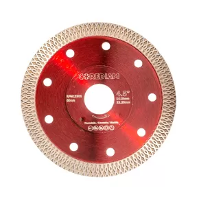 Custom Super Thin Tile Blade With Mesh Segment