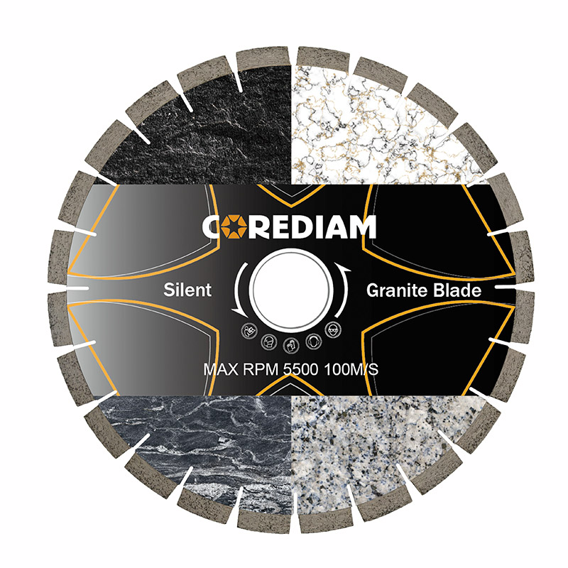 Lasered Diamond Saw Blade for Granite Cutting