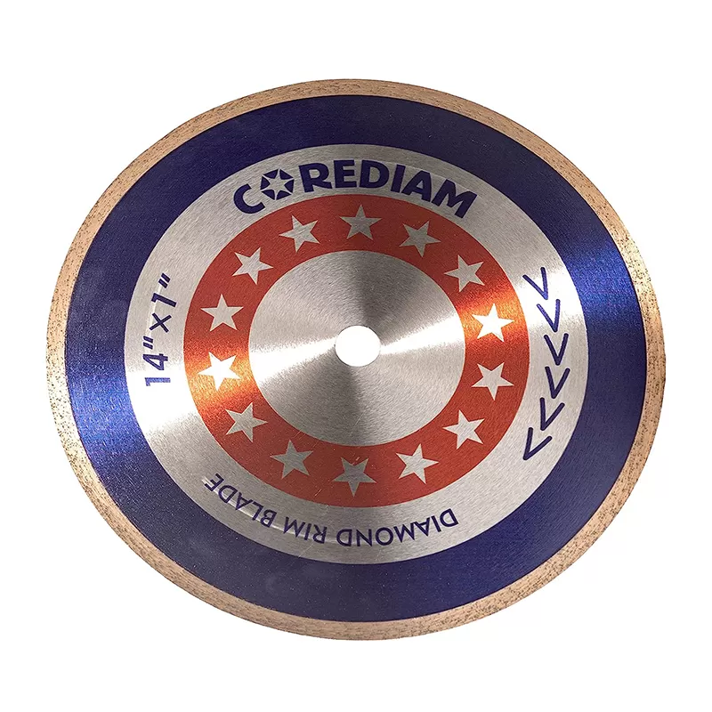 Continuous Rim Diamond Saw Blade with 10mm Segment Height Price